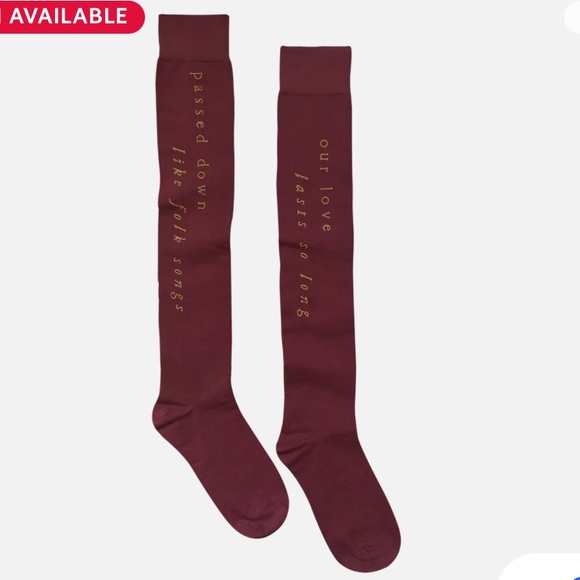 Taylor Swift | Other | Taylor Swift Official Merchandise Socks | Poshmark